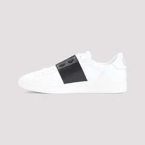 Valentino Garavani Leather Low Top Sneakers - White