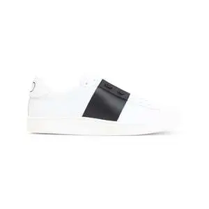 Valentino Garavani Leather Low Top Sneakers - White