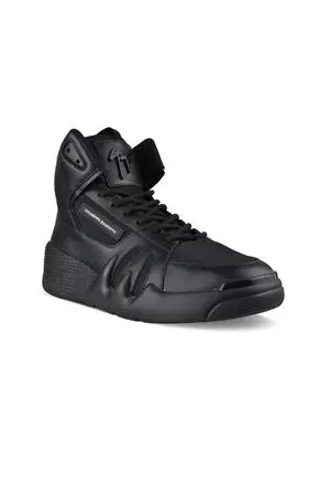 GIUSEPPE ZANOTTI Leather High Top Sneakers