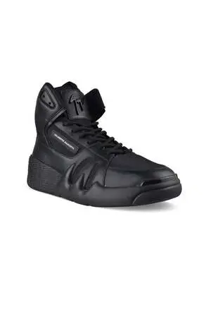 GIUSEPPE ZANOTTI Leather High Top Sneakers