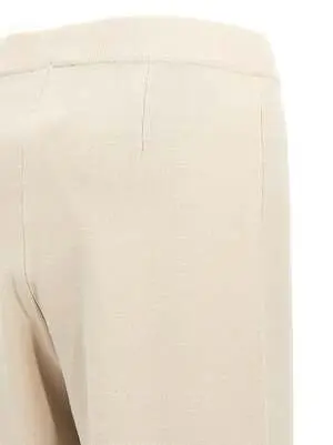 Max Mara Dula Knit Pants - Cream