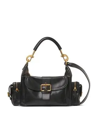Chloé Shiny Leather Camera Bag - Black