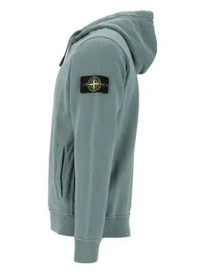 Stone Island Brushed Organic Cotton Hoodie