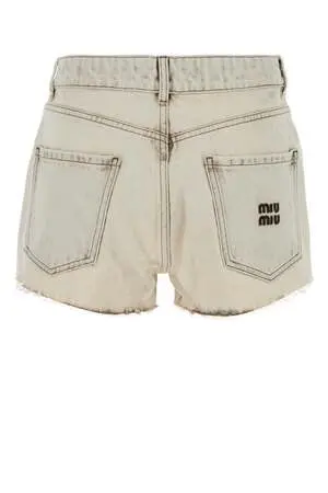 Miu Miu Denim Shorts