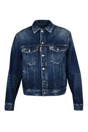Dsquared2 Jean Jacket - Blue