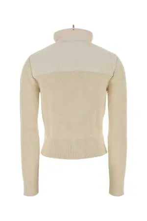Moncler Cream Cotton Jacket