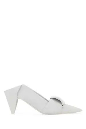 Loewe Leather Origami Mules - White