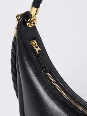 Bottega Veneta Calf Leather Shoulder Bag - Black