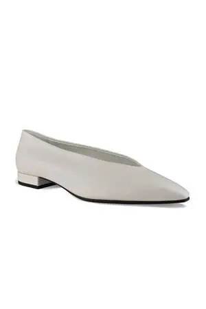 Loro Piana Rebecca Ballerinas - White