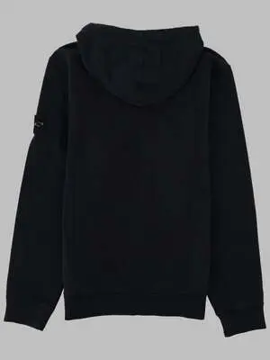 Stone Island Felpa Con Patch Logo