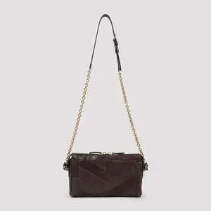 Valentino Garavani Small Panthea Shoulder Bag - Brown