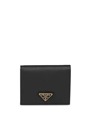 Prada Small Saffiano Leather Wallet - Black
