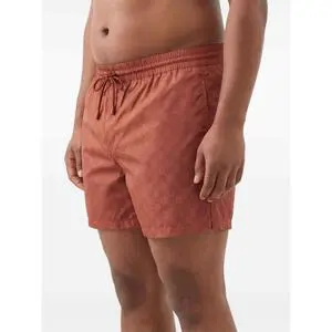 Gucci Beachwear Swim Shorts - Brown