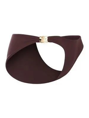 Celine Triomphe Swimsuit Bottom In Matte Jersey