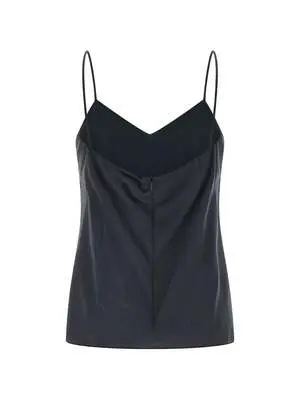 Max Mara Silk Canvas Top
