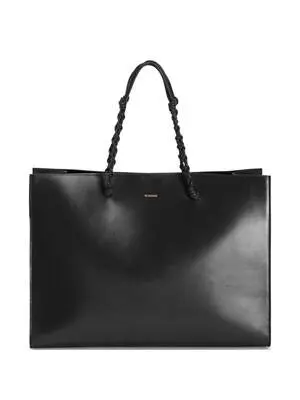 JIL SANDER Tangle Leather Shopping Bag - Multicolor