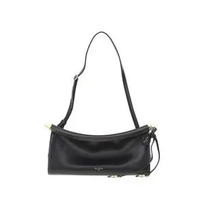 Alaïa Leather Le Click East West Bag - Black