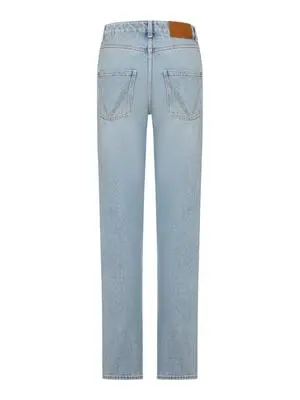 Bottega Veneta Straight Leg Denim Jeans - Multicolor