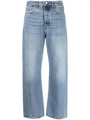 TOTEME Twist Seam Denim Jeans - Blue