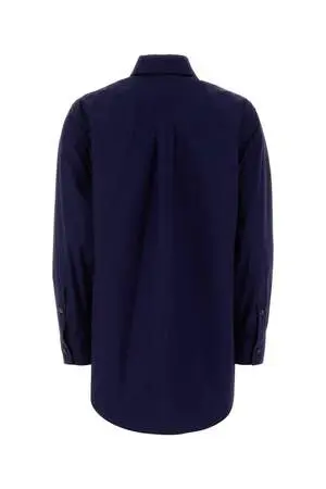 Fendi Navy Poplin Shirt - Blue