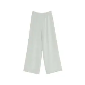 Max Mara Silk Palazzo Pants - Green