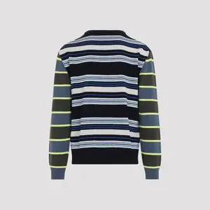 Paul Smith Striped Sweater - Blue