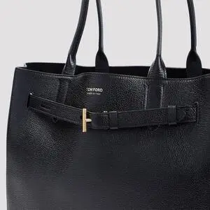 TOM FORD Medium Tote Bag - Black