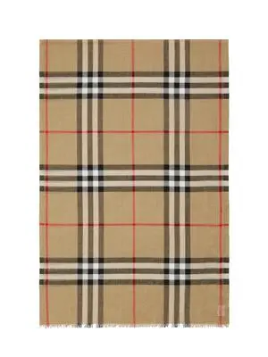Burberry Sciarpa Check - Cream