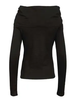 Max Mara Orafa Off-shoulder Top - Black