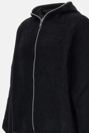 Our Legacy Full Zip Wool Hood - Multicolor