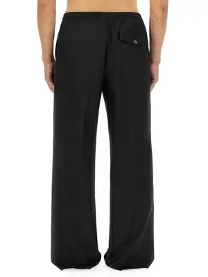 Moschino Wool Canvas Pants