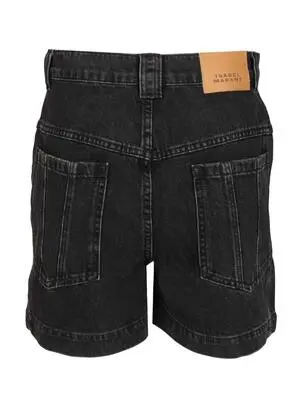Isabel Marant Étoile Denim Shorts - Black