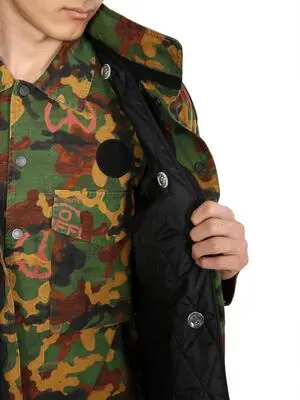 Off-White Padded Jacket - Multicolor