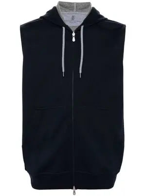 Brunello Cucinelli Sleeveless Hoodie