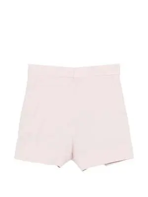 Max Mara Wool And Silk Canvas Shorts
