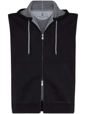 Brunello Cucinelli Sleeveless Hoodie