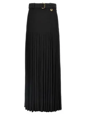 Burberry Pleated Skirt - Black
