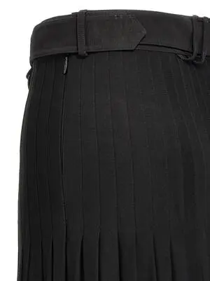 Burberry Pleated Skirt