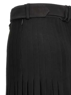 Burberry Pleated Skirt