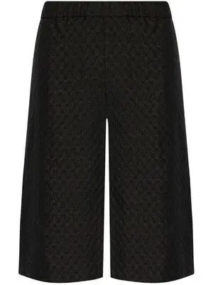 Alexander McQueen Skull Print Bermuda Shorts - Multicolor