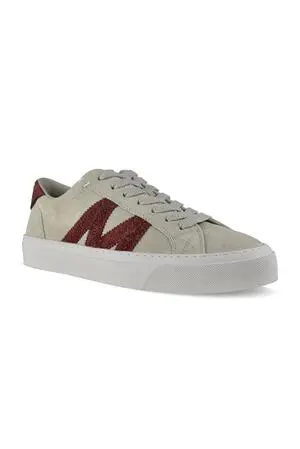 Moncler Monaco2 Suede Sneakers - Cream