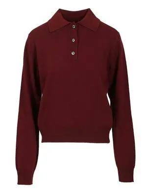 MAISON MARGIELA Wool Polo Shirt - Multicolor
