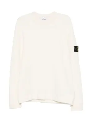 Stone Island Wool Blend Crewneck Sweater - Multicolor