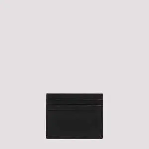Prada Leather Card Holder - Black