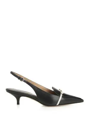 FERRAGAMO Giusina Slingback - Black