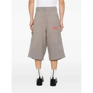 WILLY CHAVARRIA Grey Shorts Cargo Shorts