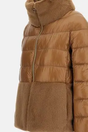 Herno Faux Fur Down Jacket