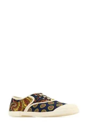 Valentino Garavani Printed Fabric Bay Bay Sneakers - Multicolor
