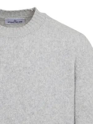 Stone Island Wool Blend Crewneck Sweater - Multicolor