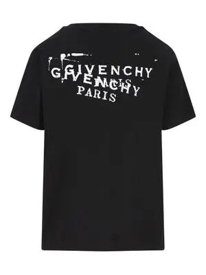 Givenchy Cotton Jersey T-shirt - Black